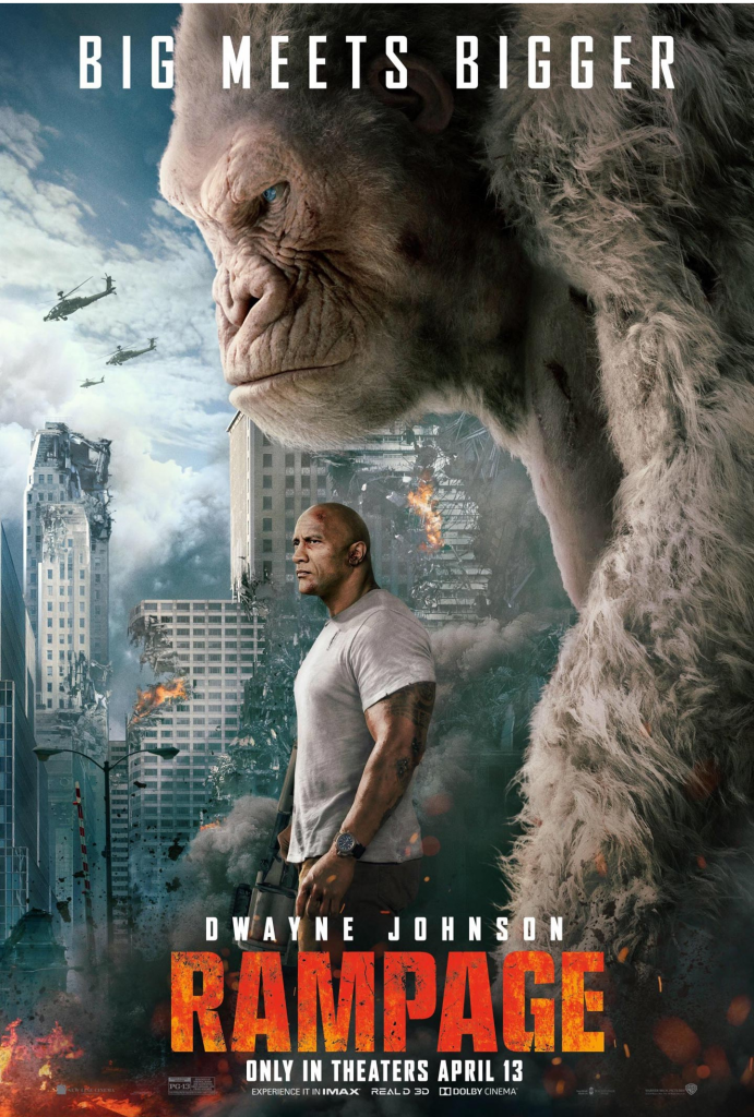 RAMPAGE (KONG) 3D - Kulturni centar Apatin - Bioskop